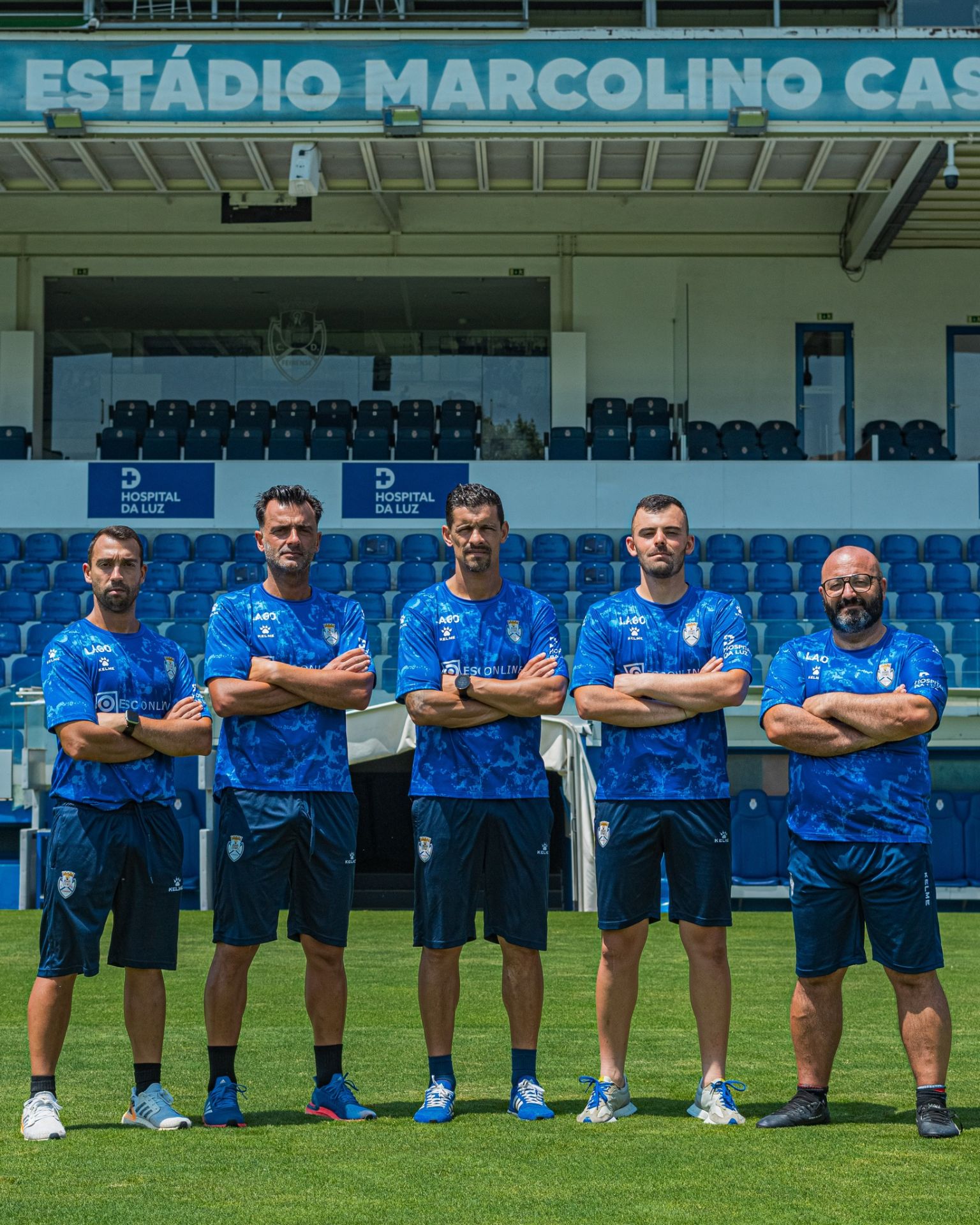 CD Feirense SAD apresenta equipa técnica para a época 2025/26